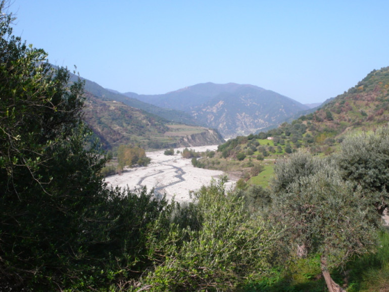 Canyoning along the river Assi, Calabria